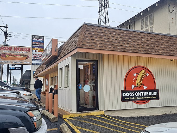 The unassuming exterior of The Dog House in New Castle might not scream "culinary destination," but locals know better than to judge this book by its cover.