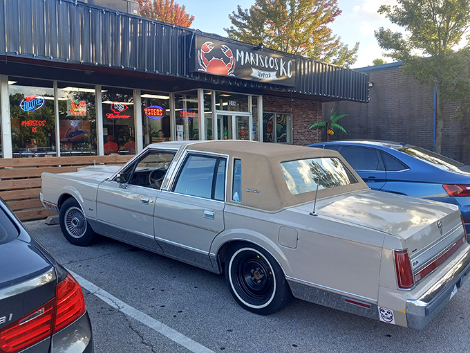 The unassuming storefront of Mariscos KC might fool you, but locals know this modest exterior hides seafood treasures that would make coastal restaurants jealous.