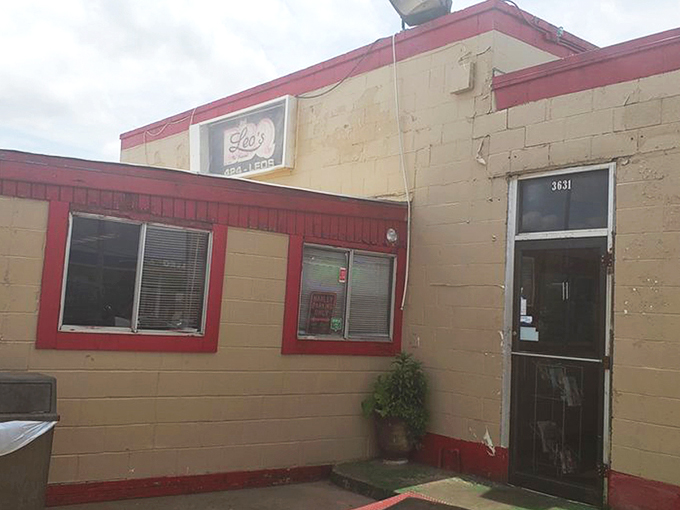 The unassuming tan building with red trim might not look like much, but Leo's BBQ has been drawing smoke-chasers to this Oklahoma City spot for decades.