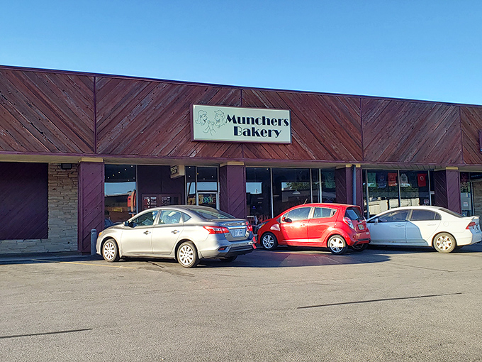 The unassuming exterior of Munchers Bakery hides a wonderland of doughy delights within. Sometimes the best treasures come in modest packages.