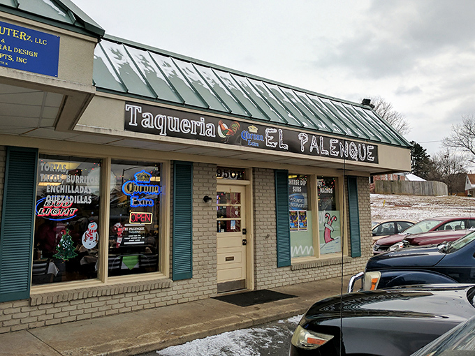 The unassuming storefront of El Palenque might not stop traffic, but the aroma wafting from inside certainly will. Mexican food paradise awaits!