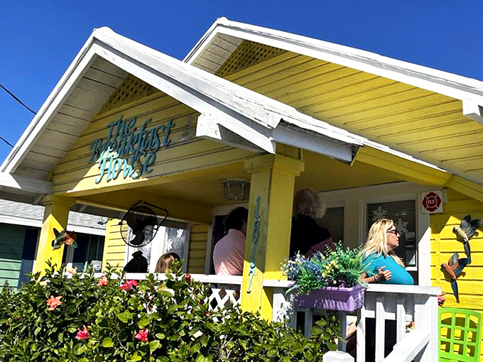 The sunshine-yellow cottage that houses The Breakfast House isn't just a restaurant&mdash;it's a morning promise wrapped in cheerful Florida charm.