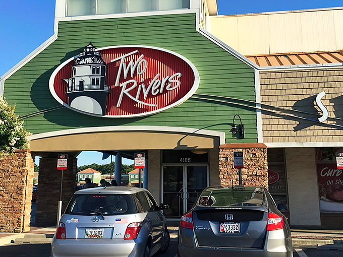 The unassuming strip mall exterior of Two Rivers hides culinary treasures within&mdash;like finding a Rolex in a paper bag.