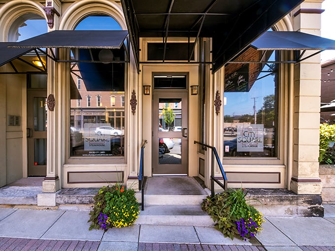 The historic Quinby Building stands proudly in downtown Wooster, housing a culinary treasure that's worth every mile of your journey.