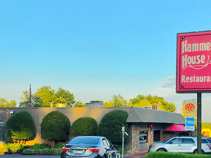 The unassuming brick exterior of Hammett House proves once again that culinary treasures often hide behind the most modest facades. Oklahoma's delicious open secret awaits inside.