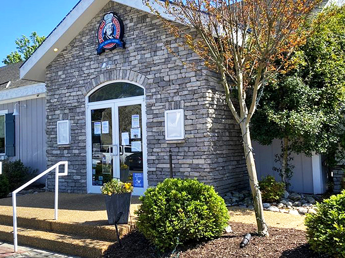 The unassuming stone exterior of Food For Thought belies the culinary treasures within. Like a good book, never judge a restaurant by its cover.