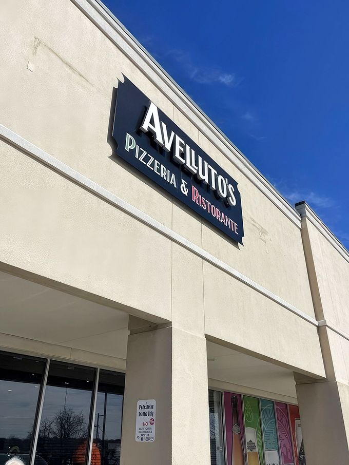 The unassuming storefront of Avelluto's might not stop traffic, but trust me—what's happening inside will stop you in your pasta-loving tracks.