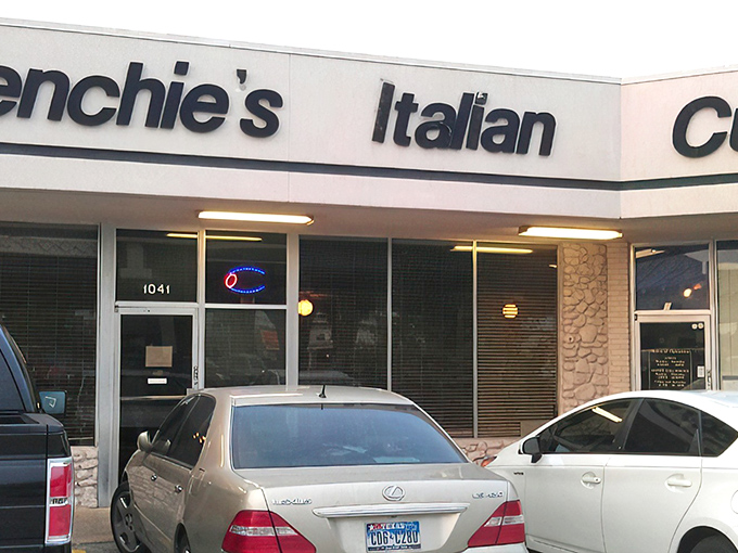 Hiding in plain sight, Frenchie's modest strip mall exterior keeps one of Houston's best-kept Italian secrets. No fancy facade needed when the pasta speaks for itself.