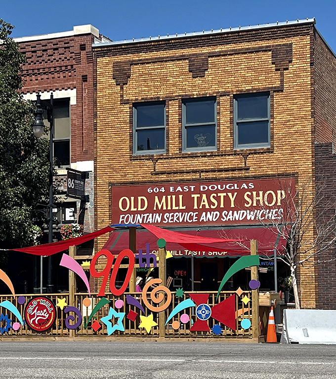 The yellow-brick storefront with its vintage red awning isn't just preserving history&mdash;it's practically a time portal to 1932 Wichita with better sandwiches.