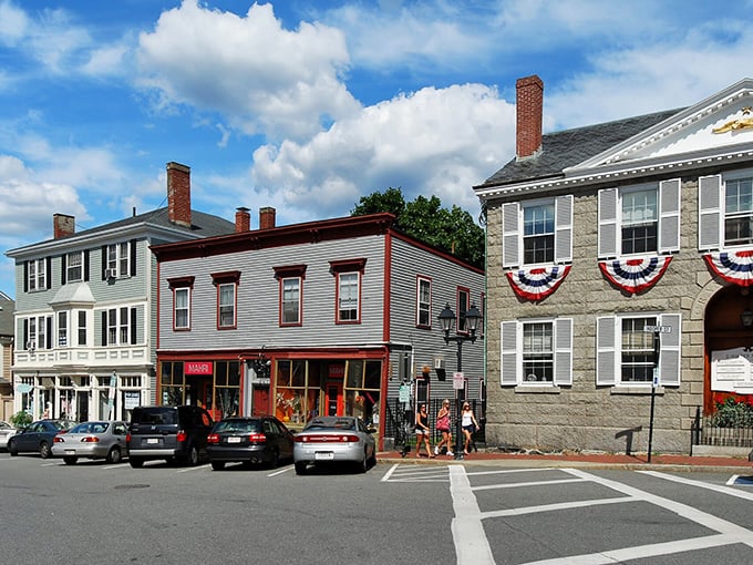 Marblehead's colorful historic district isn't a movie set—though it could fool Hollywood with its perfectly preserved colonial charm.