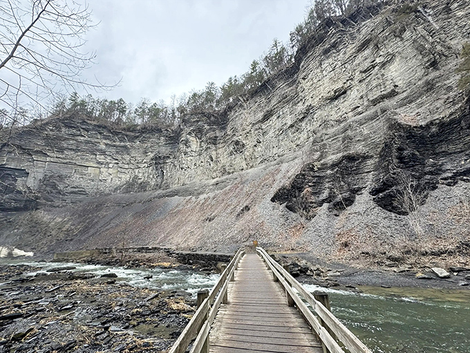 Mother Nature's grand amphitheater features a 215-foot waterfall plunging into a limestone basin&mdash;proof that New York's most impressive skyscrapers aren't all in Manhattan.