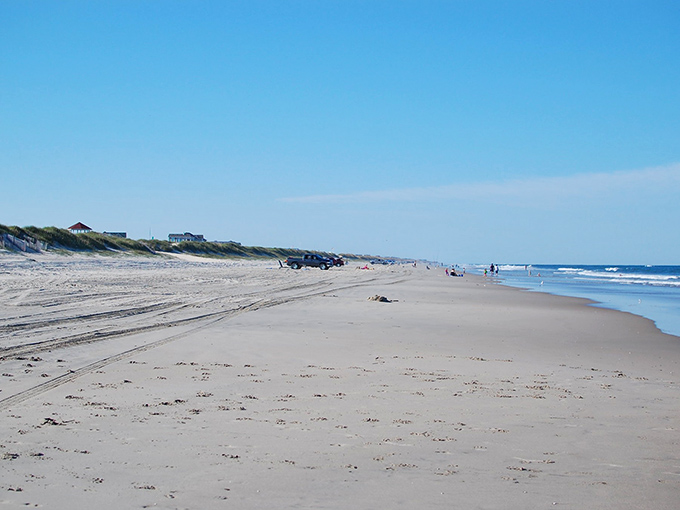 Miles of pristine shoreline stretch before you, untouched by development&mdash;nature's version of social distancing before it was fashionable. 