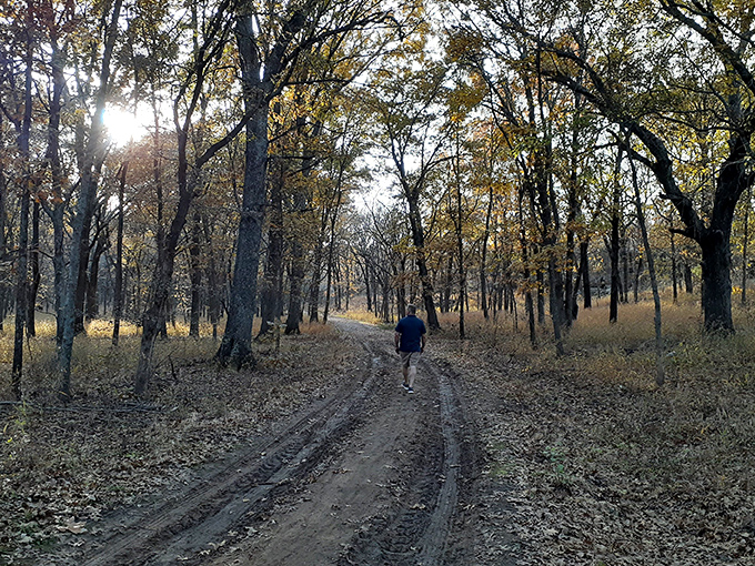 The serene view at Osage Hills offers nature's own version of meditation&mdash;just add fishing pole and subtract deadlines. Pure Oklahoma tranquility.