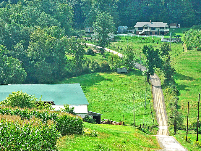 The open road stretches before you like nature's welcome mat, with clouds performing their own version of Cirque du Soleil overhead.