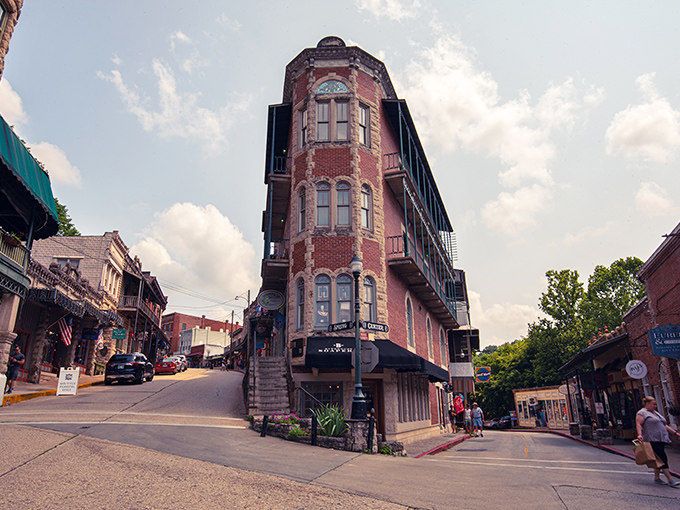 Eureka Springs' iconic flatiron building stands like Victorian architecture's answer to New York's Flatiron&mdash;just with more charm and fewer honking taxis.