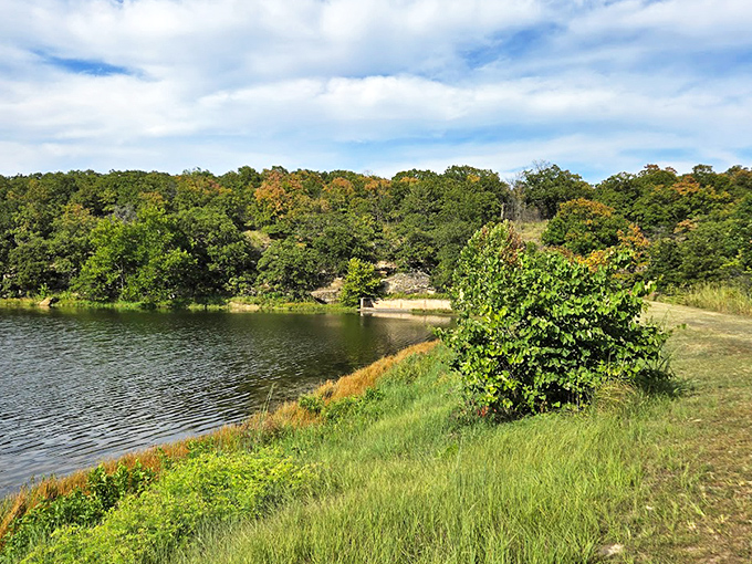 Look Lake mirrors the surrounding hills like nature's own infinity pool, offering serenity you can't download from any app.