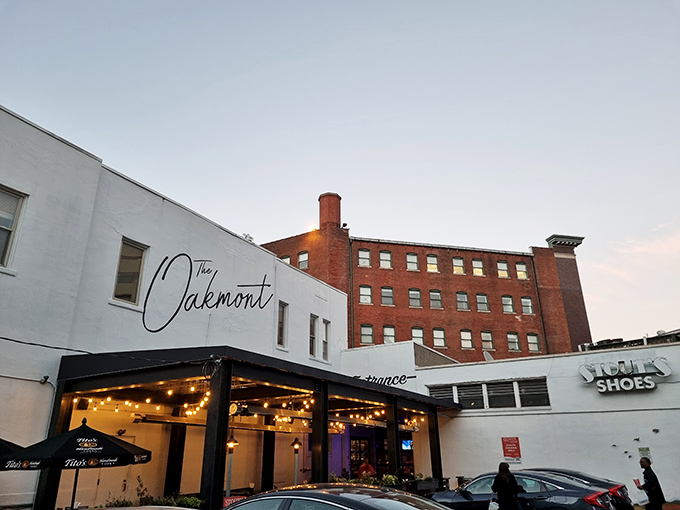 The Oakmont's understated exterior belies the culinary magic happening inside. Industrial-chic design meets Midwestern charm in this Indianapolis hidden gem.