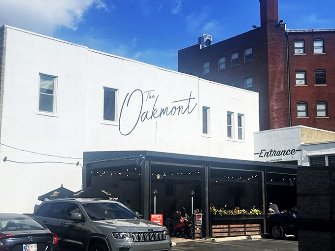 The unassuming exterior of The Oakmont belies what awaits inside&mdash;like finding a diamond ring in a box of Cracker Jack.