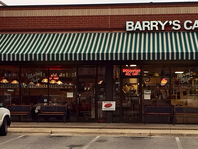 Barry's Cafe may look like just another strip mall restaurant, but locals know this unassuming brick exterior houses breakfast magic worth waking up for. 