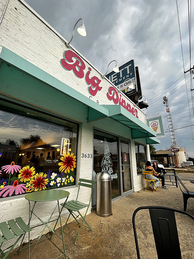 That vintage car parked outside Big Dipper isn't just for show&mdash;it's a time machine transporting you to an era when ice cream was an event, not just a dessert.