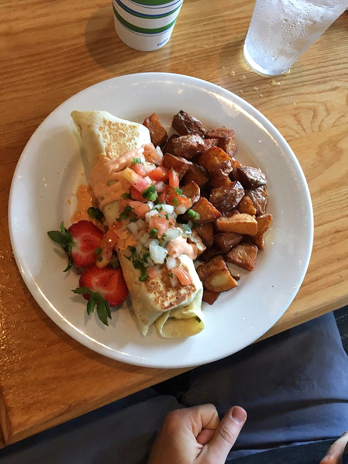 Not all heroes wear capes&mdash;some come wrapped in tortillas with a side of perfectly roasted potatoes and fresh strawberries.