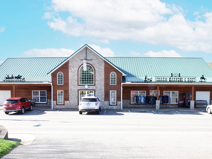 Charm Harness & Boot stands as a testament to practical beauty. Where else can you shop for both functional workwear and authentic cultural artifacts?