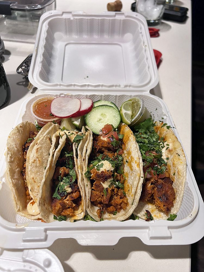 Chorizo tacos that don't mess around&mdash;vibrant, unapologetically flavorful, and garnished with just the right amount of fresh cilantro and onion.