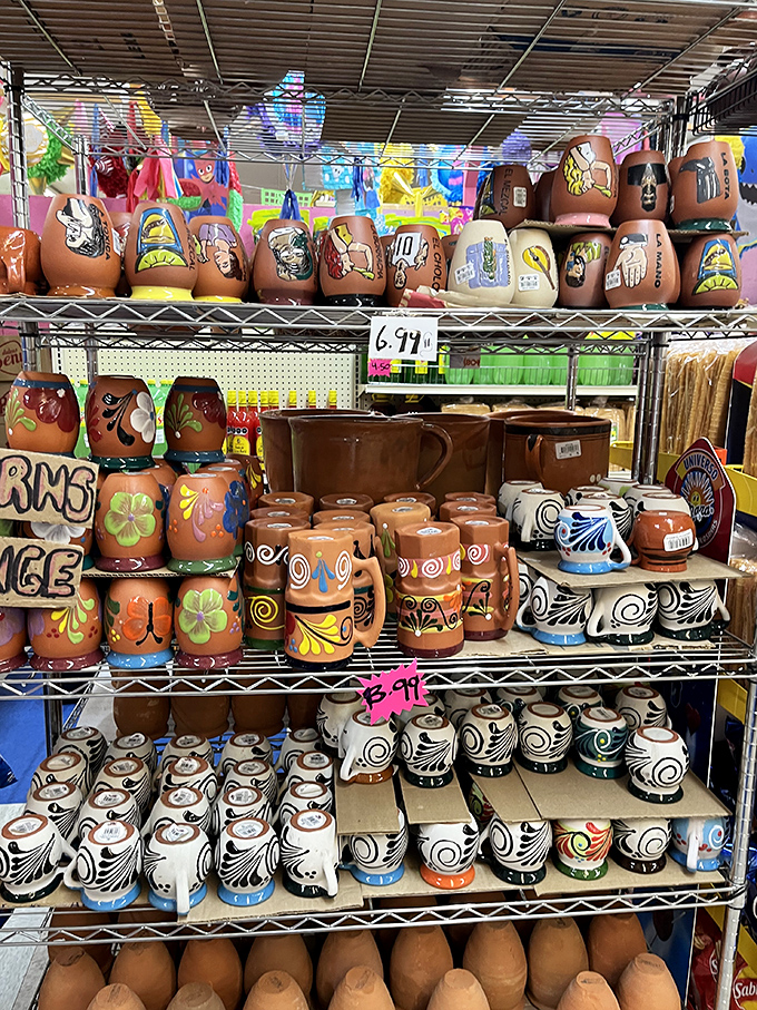 Hand-painted pottery mugs with personality to spare&mdash;because your morning coffee deserves a vessel with more character than your coworkers.