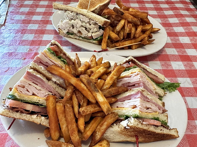 This isn't just a sandwich&mdash;it's an architectural achievement of layers that somehow manages to be greater than the sum of its parts.