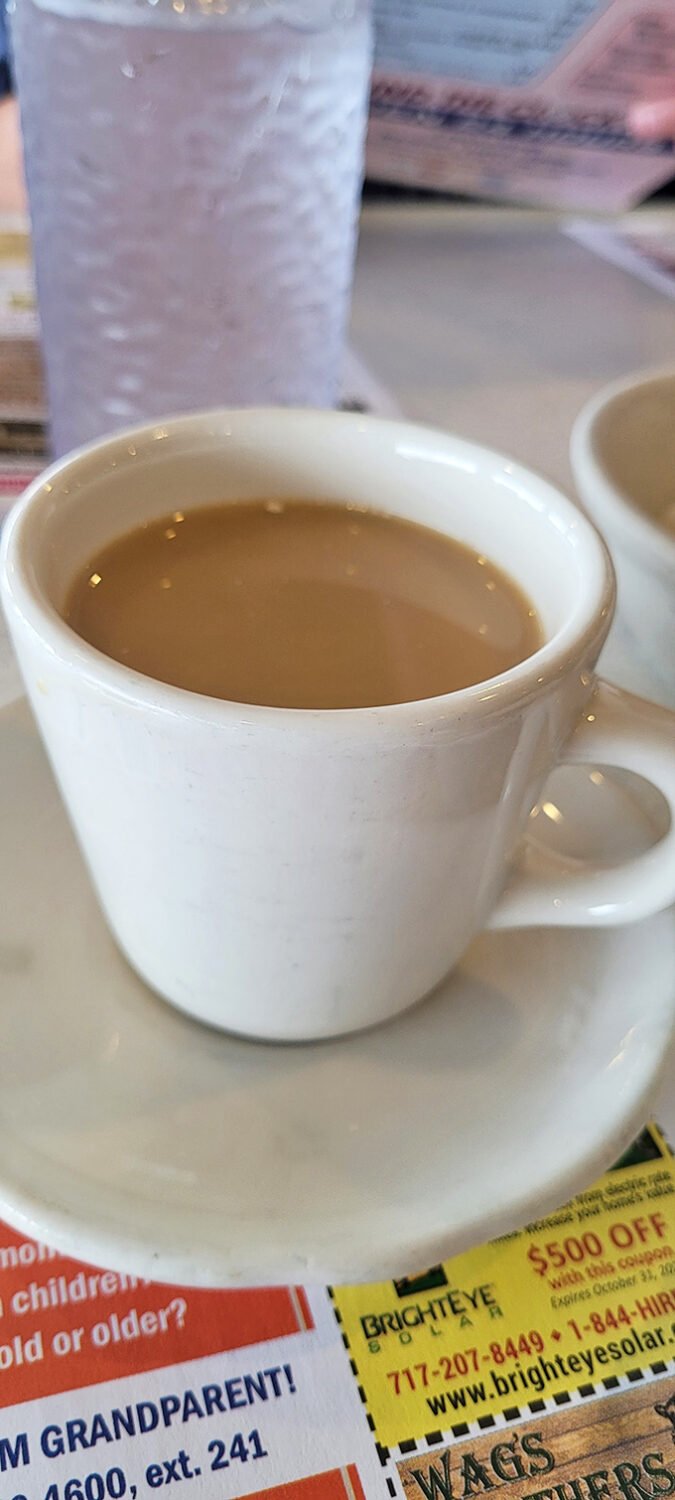 The humble coffee mug&mdash;unassuming vessel of liquid motivation. In a 24-hour diner, it's both the beginning and end of countless stories.