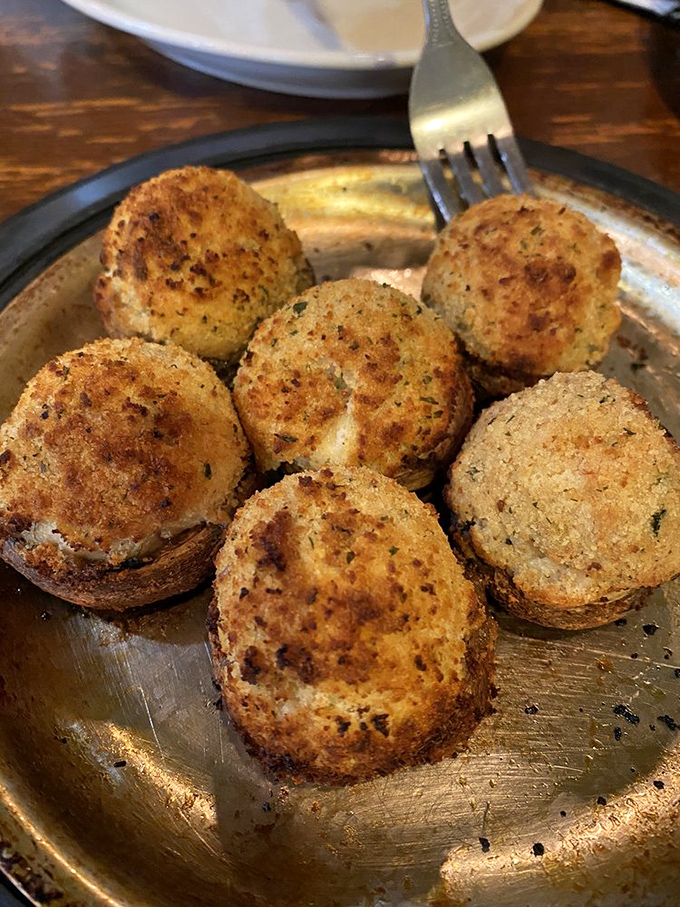 These aren't just stuffed mushrooms&mdash;they're little umami bombs of crab and shrimp that make you wonder why vegetables ever complained about being boring.