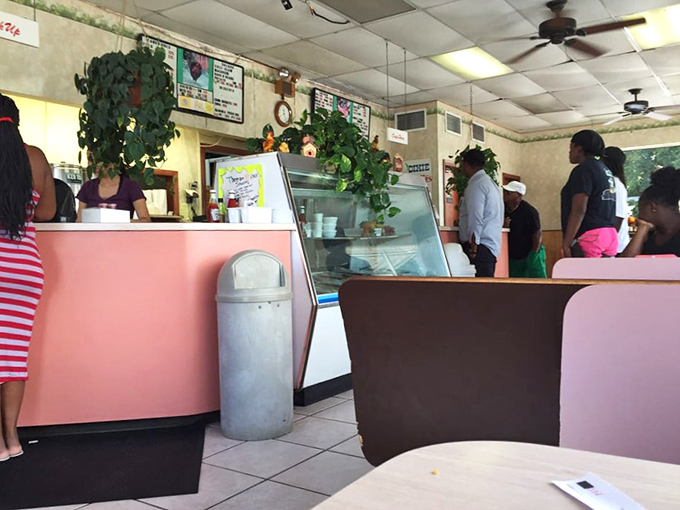 The counter experience at Dixie Fried Chicken&mdash;where regulars and first-timers alike participate in the daily ritual of ordering perfection.