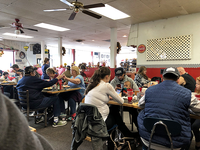 Where locals gather not just for the food, but for the community that's been nourished here for decades. 