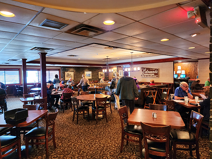 The packed dining room tells you everything you need to know. When locals keep a restaurant busy, you've found the real deal.