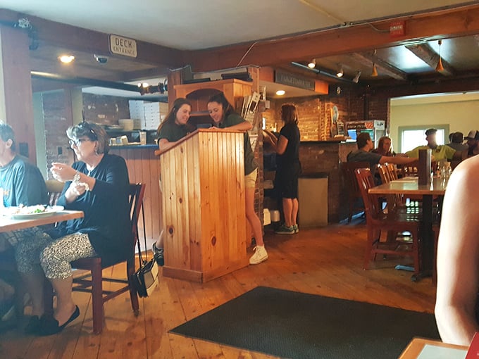 Where memories are made between bites of pasta. The wooden host stand says "rustic charm," but the smiles say "you're family now."