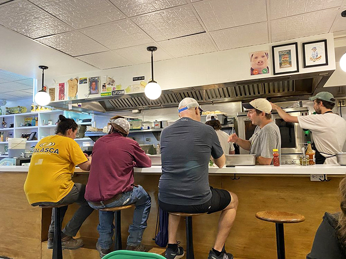 Regulars know the counter is where the magic happens&mdash;where sandwich dreams materialize before your very eyes. 