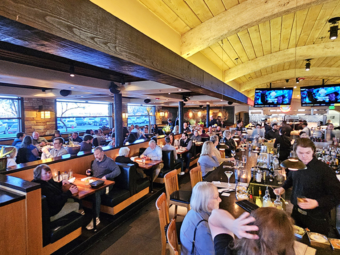 Where strangers become temporary neighbors, united by the universal language of "mmm" and "pass the cornbread, please."