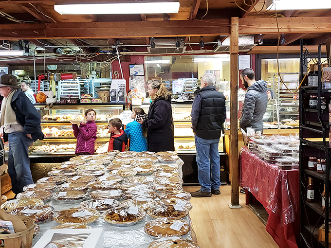 The sandwich that launched a thousand road trips – marbled rye holding together what might be Pennsylvania's most perfect Reuben.