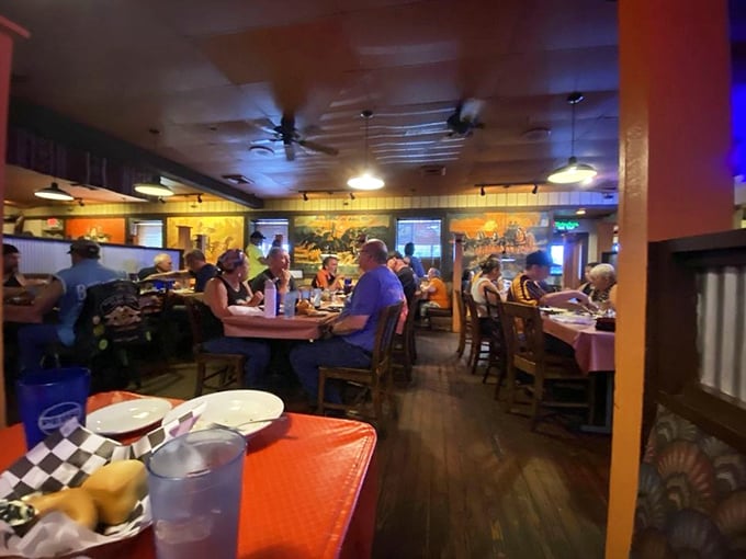 The packed dining room speaks volumes&mdash;these folks didn't drive from three counties away for mediocre meals. They know something good.