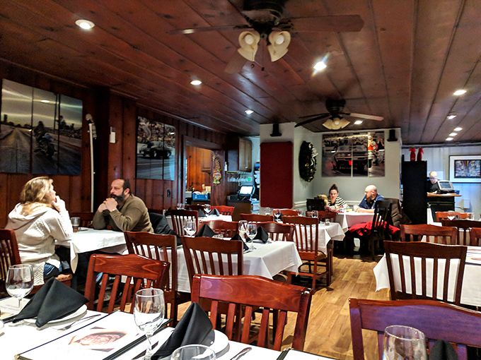 Where conversations flow as smoothly as the wine. Notice how nobody's looking at their phones? That's the magic of truly good food.