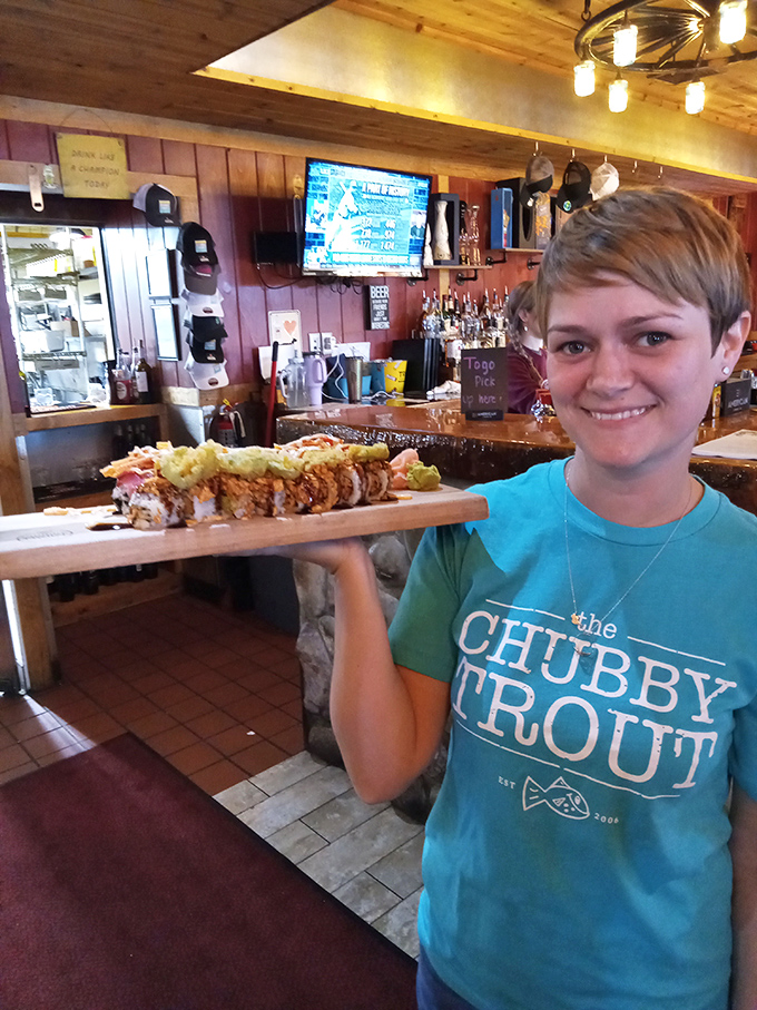 Service with a genuine smile and impressive sushi-balancing skills&mdash;the staff at Chubby Trout turns dining into an experience worth remembering.