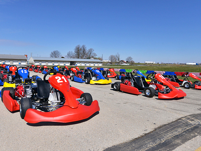 A rainbow of racing machines awaits their pilots &ndash; each one a perfect blend of simplicity and engineering that delivers pure, unfiltered joy.