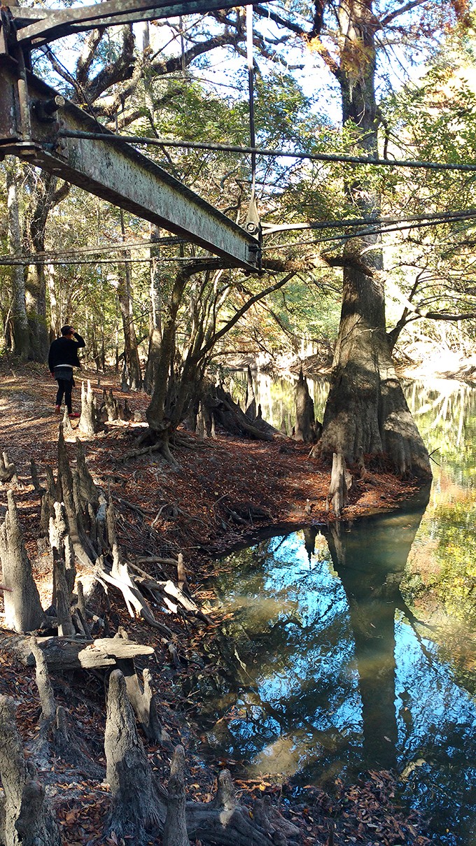 Even in broad daylight, some visitors keep a brisk pace. When your shadow starts moving independently, it's time to reconsider that leisurely stroll.