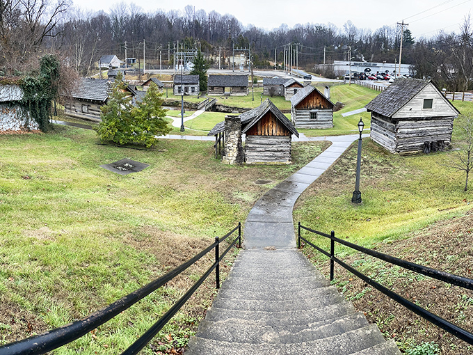 Old Bardstown Village offers a glimpse into Kentucky's past—a time when dinner required actual fire-building skills, not just microwave buttons.