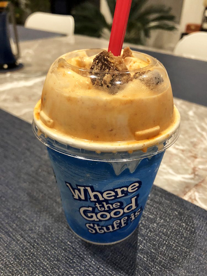 This isn't just a shake&mdash;it's a pumpkin-Reese's masterpiece that's practically wearing a "Where the Good Stuff is" sweater with pride.