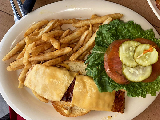 This isn't just a sandwich; it's architecture with cheese&mdash;a perfectly constructed monument to the art of lunch.