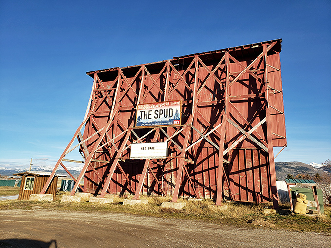 The Spud Drive-In doesn't just screen movies&mdash;it's practically a large-scale art installation. Cinema with a side of Idaho agricultural pride.