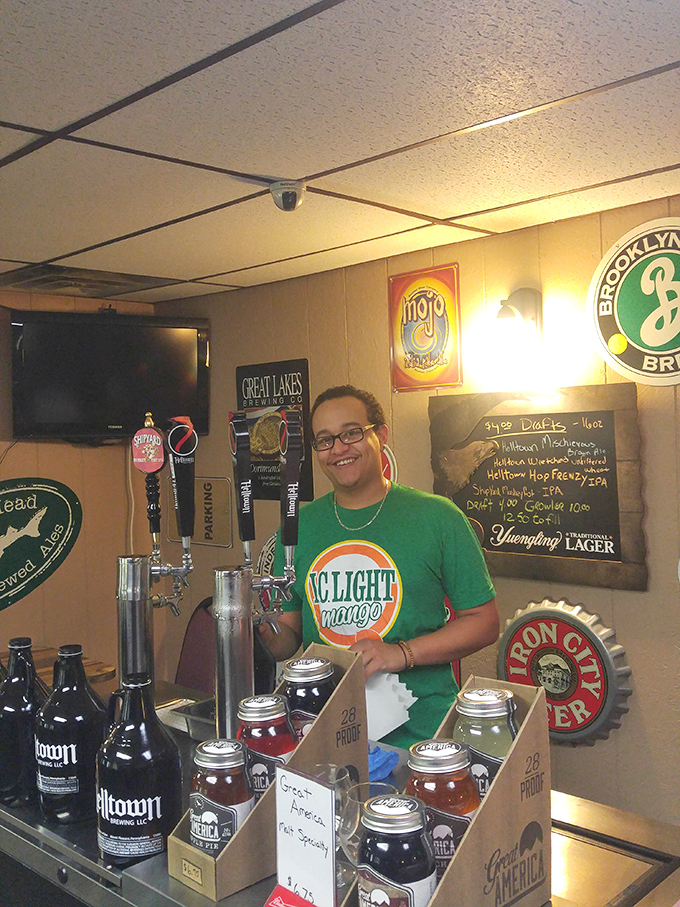 Behind every great beer selection is someone passionate about pouring the perfect pint. Cheers to that!