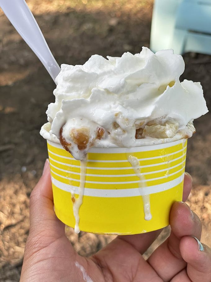 The ice cream equivalent of wearing pajamas to a five-star restaurant&mdash;unpretentiously perfect, with swirls that whisper sweet nothings to your spoon.