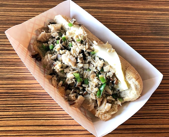 Who says turkey can't be exciting? This sandwich proves poultry can party with the best of them.